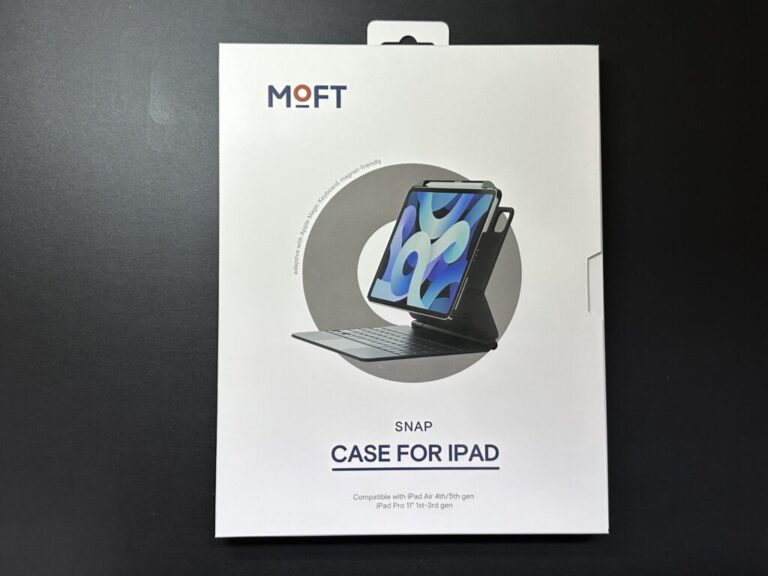 【MOFT Snap Case for iPad レビュー】Magic KeyboardとApple Pencil収納に対応したケースでiPadを保護しながらフル活用